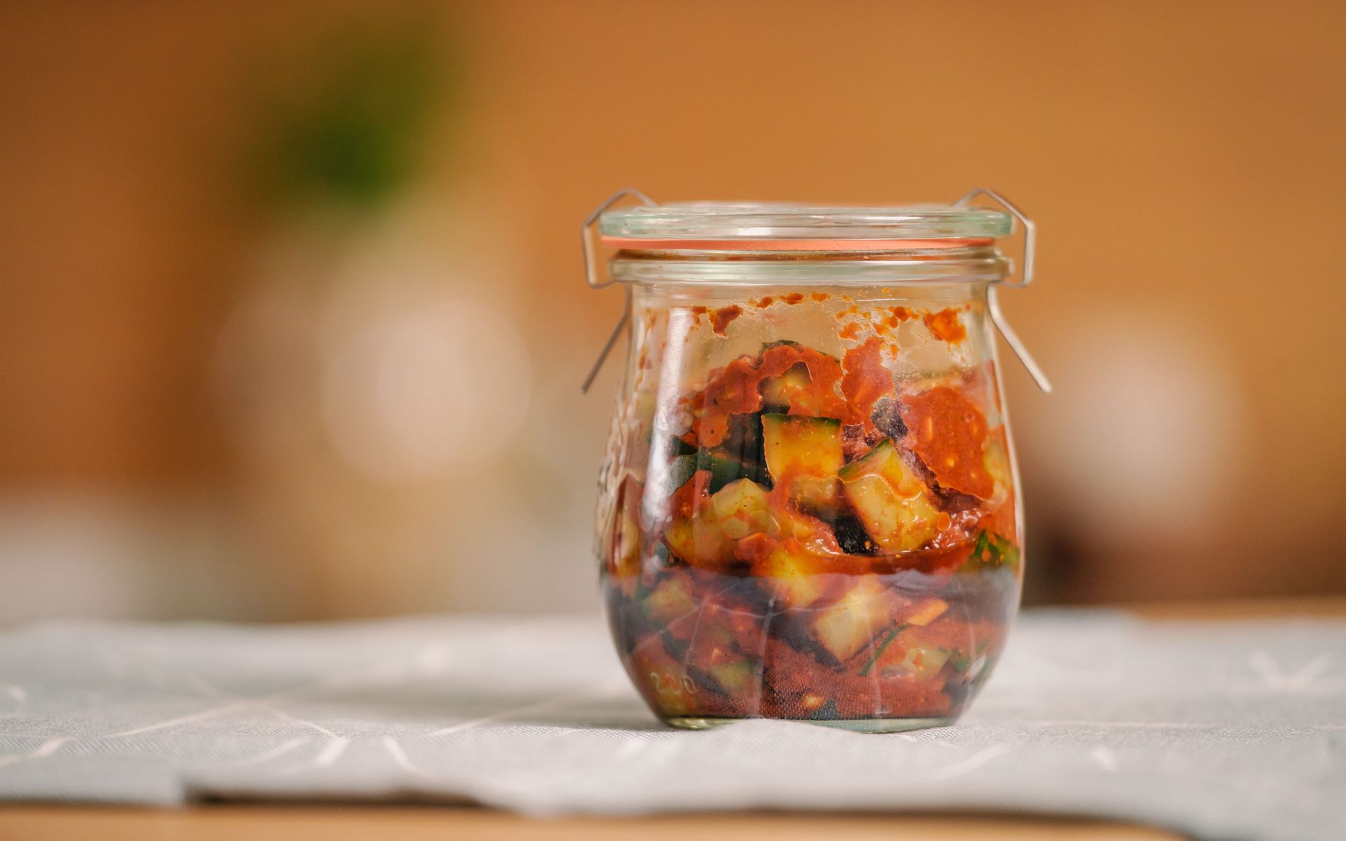 Gurken-Kimchi | Rezept von Franziska Wick